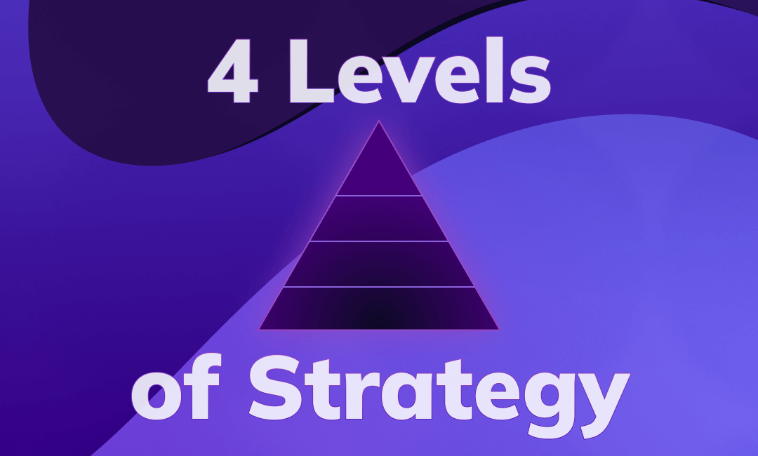 The 4 Levels Of Strategy: The Difference & How To Apply Them